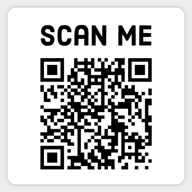 Rickroll QR Code - Rickroll - Sticker | TeePublic